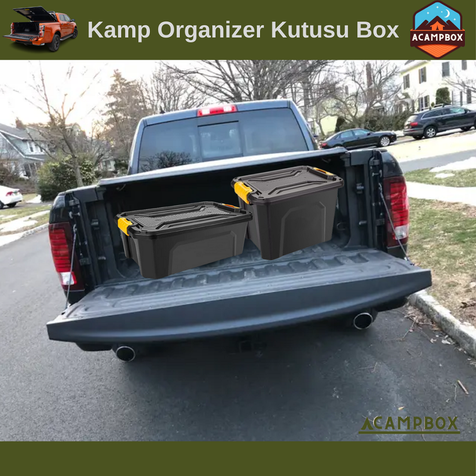 Kamp Organizer Kutusu 60 Lt Kamp Malzemeleri Düzenleyici Kutu Camp Box